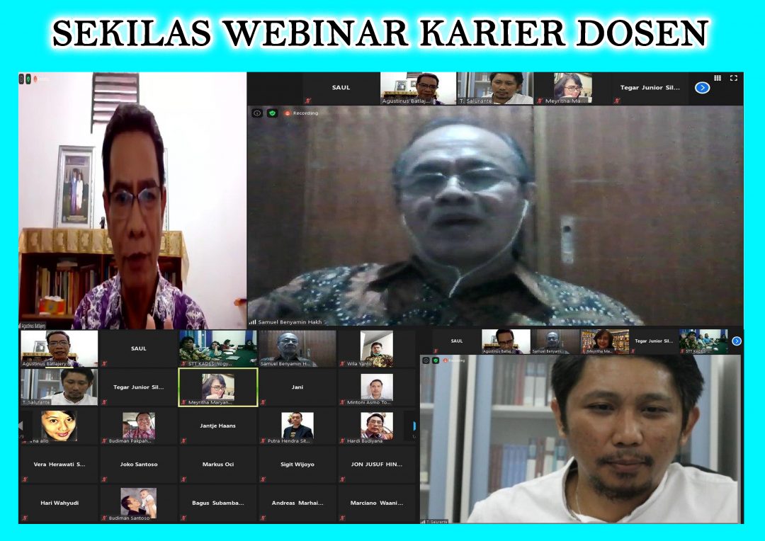 Webinar Pembinaan Karier Dosen - Percepatan Pengurusan Jabatan ...